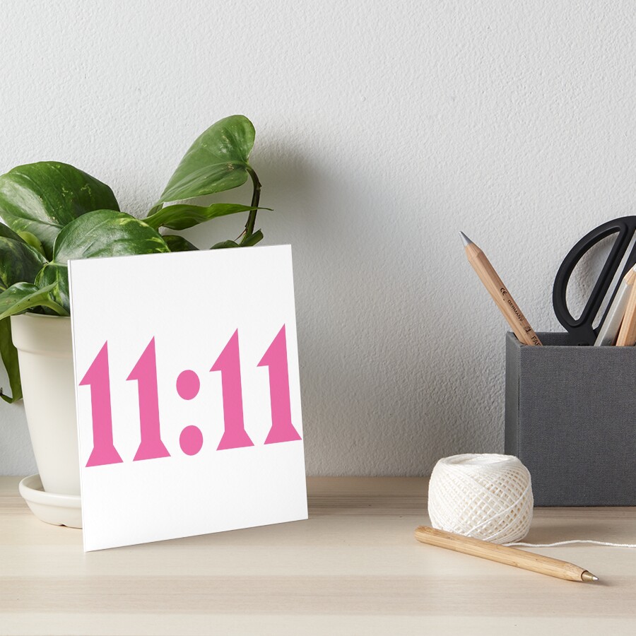 "angel number 1111" Sticker for Sale by syantzer | Redbubble