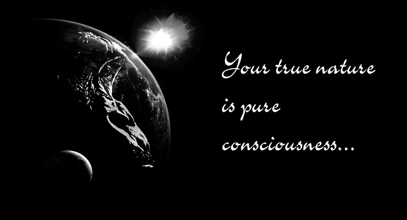 "YOUR TRUE NATURE IS PURE CONSCIOUSNESS" by ARTito | Redbubble