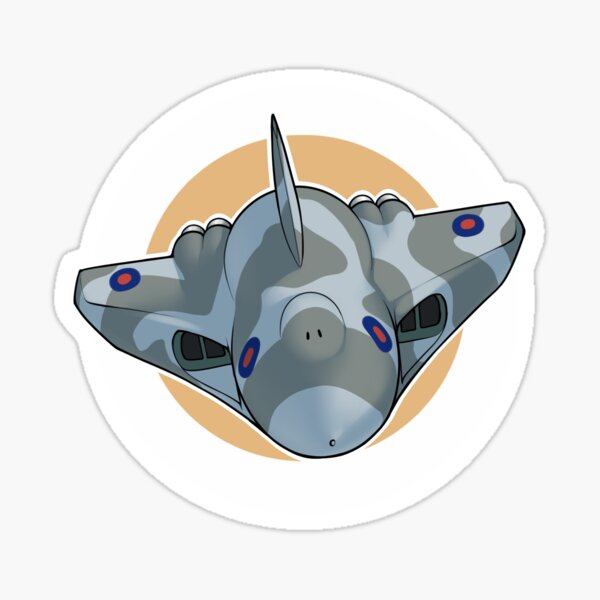 "Avro Vulcan " Sticker by TubularAmarok | Redbubble