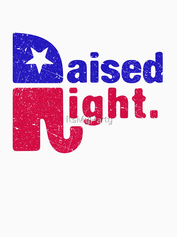 "Raised Right - Republican Elephant" Essential T-Shirt for Sale by ...