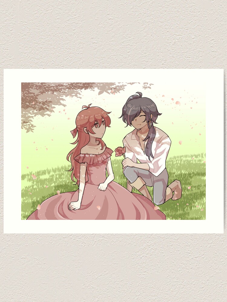 "Genshin Impact - Kaeya x Female!Diluc Illustration" Art Print for Sale ...