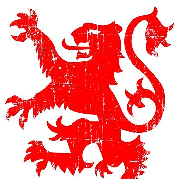 "Scotland - Red Lion Rampant" Sticker for Sale by ucrew | Redbubble