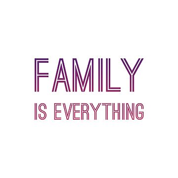 "Family slogan" Sticker for Sale by Amit Panchal | Redbubble