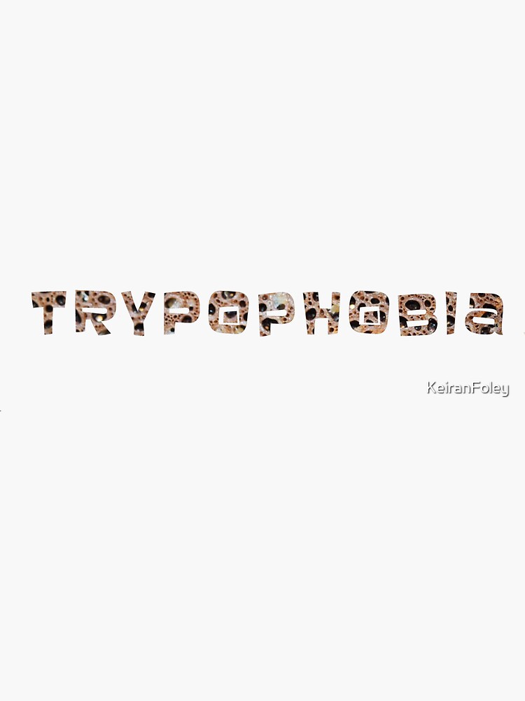 "Trypophobia" Sticker for Sale by KeiranFoley | Redbubble