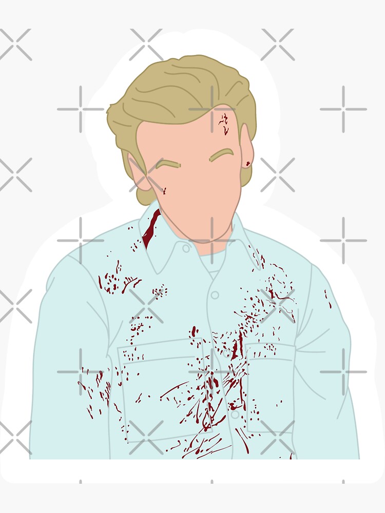 "001/Vecna/Henry ~ Stranger things" Sticker for Sale by Ruxandas ...