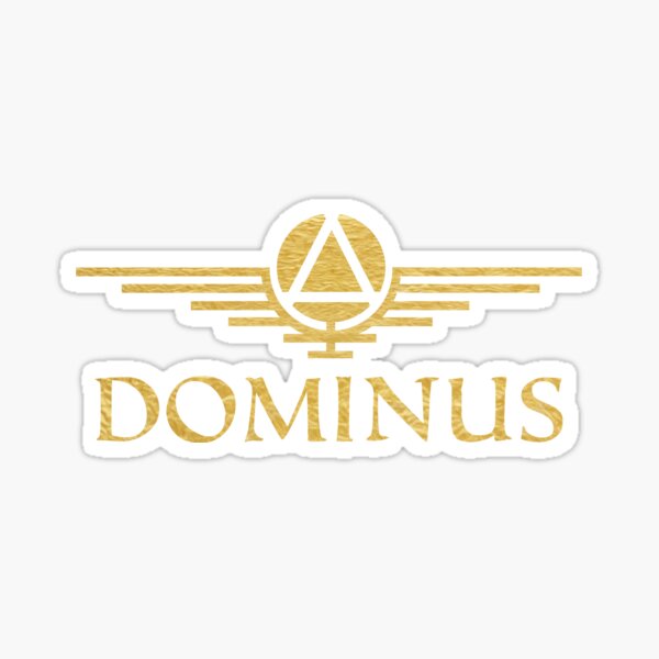 Dominus Stickers | Redbubble