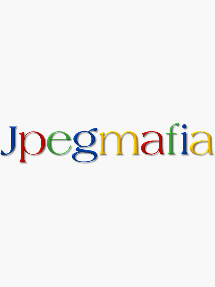 "JPEGMAFIA" Sticker for Sale by erwwanpoya | Redbubble