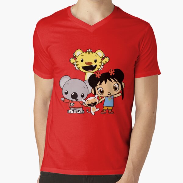 "Ni Hao Kai Lan with Rintoo, Tolee, and Hoho" V-Neck T-Shirt for Sale ...