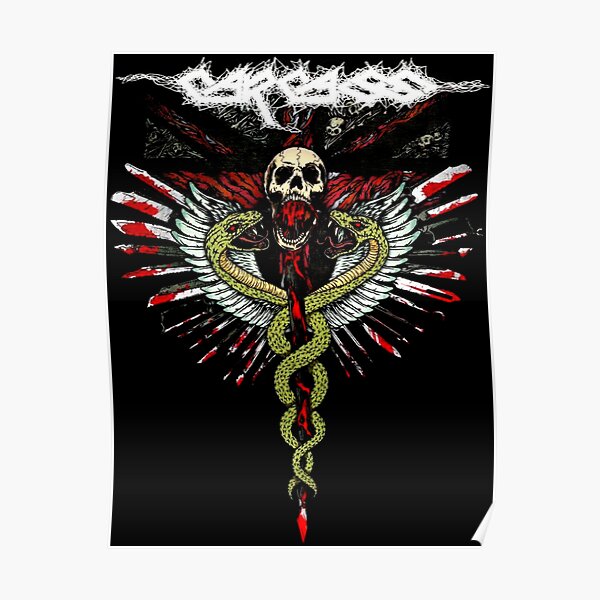 "CARCASS BAND" Poster for Sale by claytonsonny91 | Redbubble