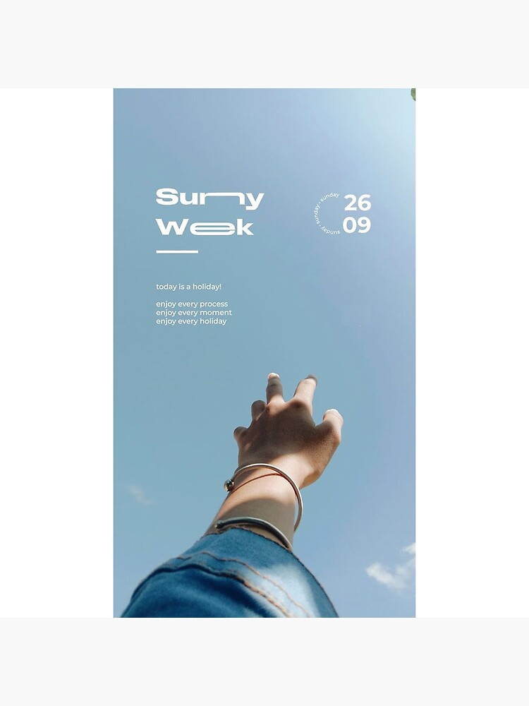 "Have A Great Week! Aesthetic" Poster for Sale by KAKULATION | Redbubble