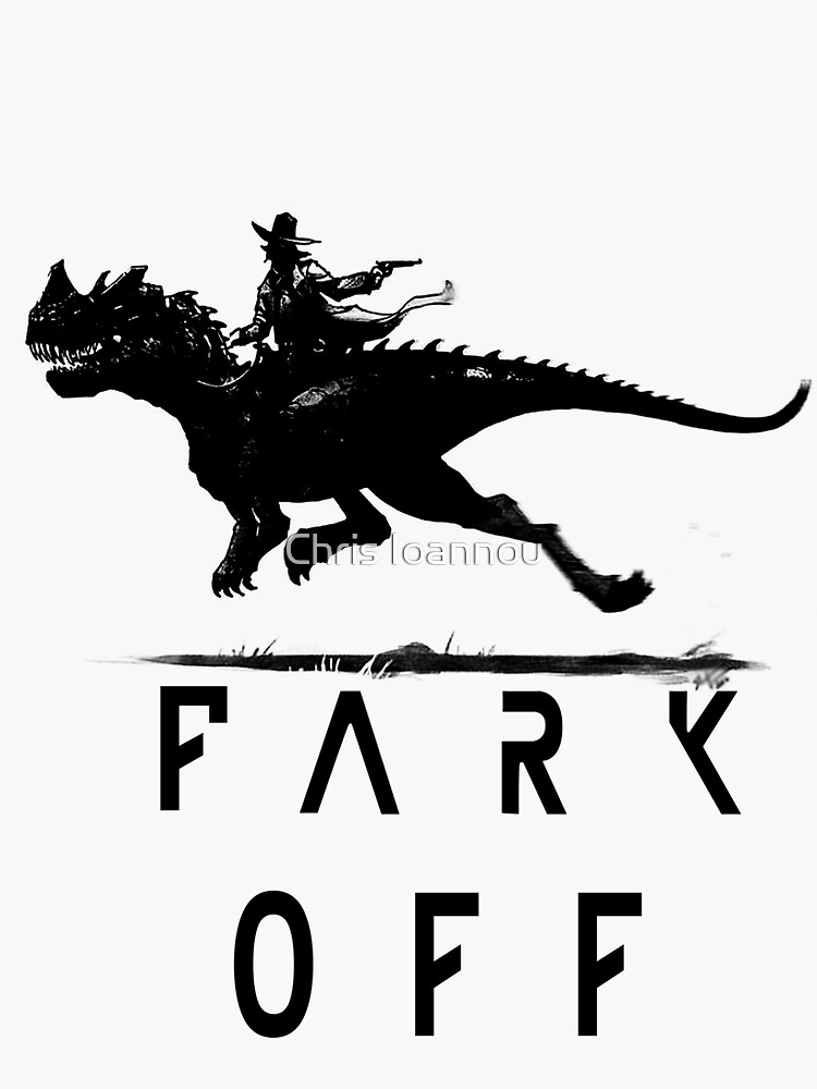 "Fark Survival Evolved" Sticker for Sale by izikil | Redbubble