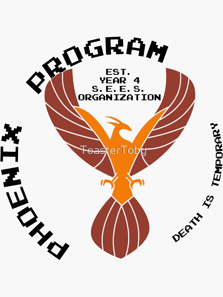 "Phoenix Program Logo" Sticker for Sale by ToasterToby | Redbubble