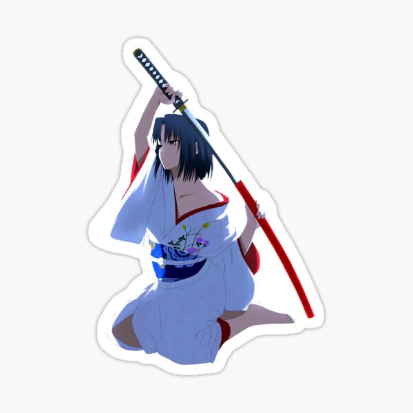 "Katana" Sticker for Sale by arindaoctavia | Redbubble