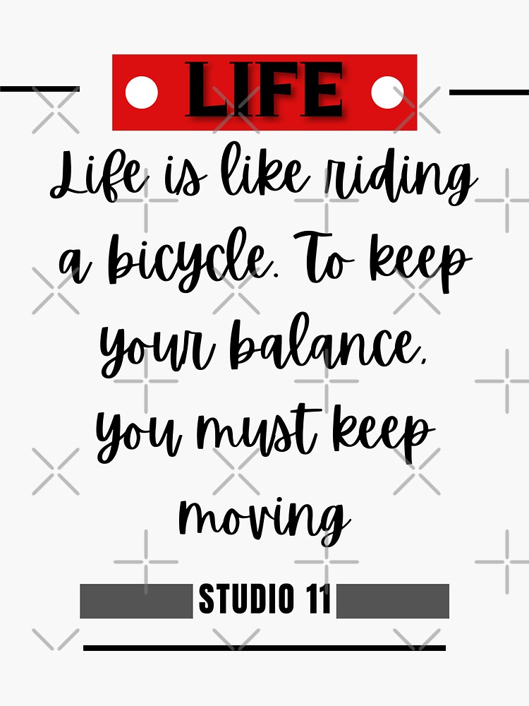 "LIFE QUOTES" Sticker for Sale by Studio-11 | Redbubble