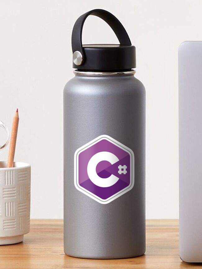 "C# Logo" Sticker for Sale by Communisman11 | Redbubble