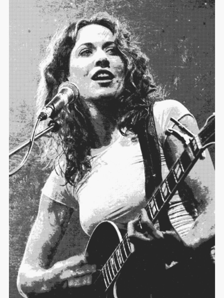 "Sheryl Crow - Vintage Halftone Style" Sticker for Sale by CELevenson ...