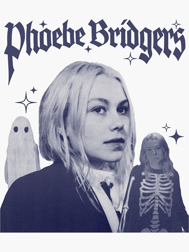 "Phoebe Bridgers Punisher Ghost" Sticker for Sale by ClothingFL5 ...