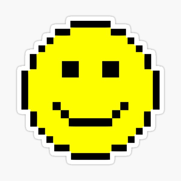 "Minesweeper smiley" Sticker for Sale by UberGhibli | Redbubble
