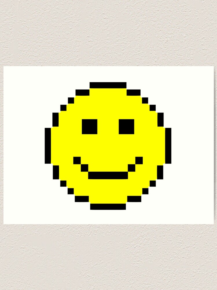 "Minesweeper smiley" Art Print by UberGhibli | Redbubble