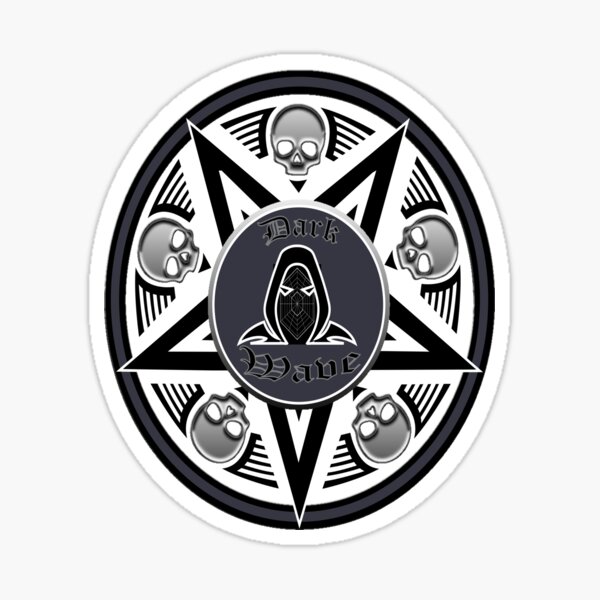 "Darkwave" Sticker for Sale by StudioXtreme | Redbubble