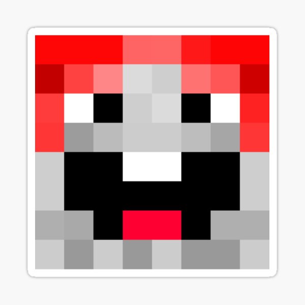 "ExplodingTNT Minecraft skin " Sticker for Sale by MomIsMagicals ...