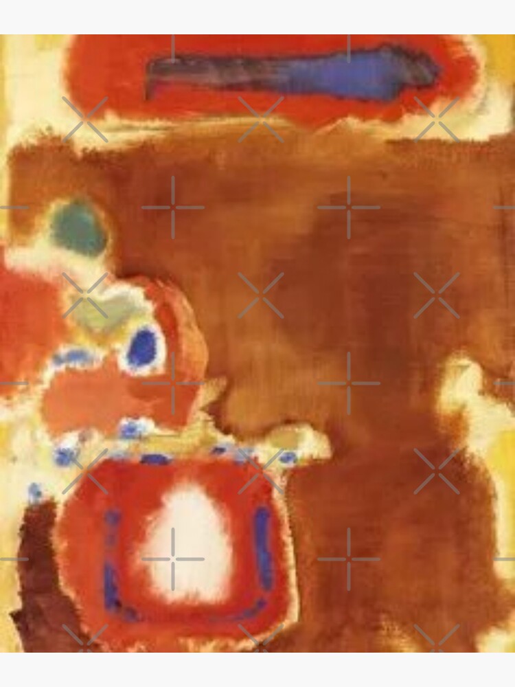 Mark Rothko Untitled 1947 Premium Matte Vertical Poster Designed & Sold ...