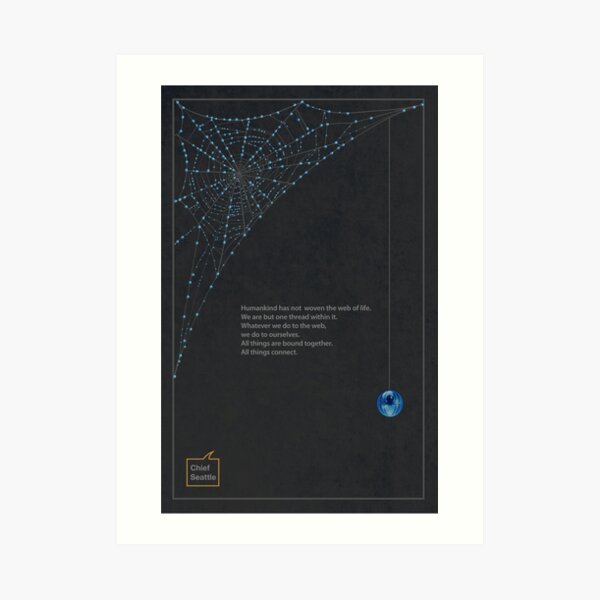 "Web of Life" Art Print for Sale by SFDesignstudio | Redbubble