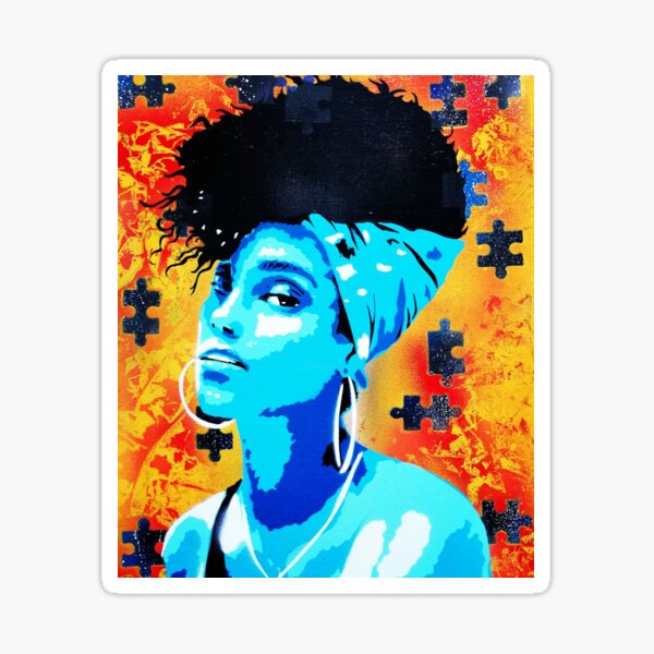"Alicia" Sticker for Sale by notoboto | Redbubble
