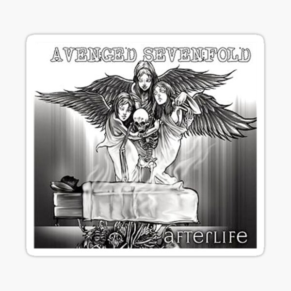 "Afterlife Album Cover Rock Heavy Metal Gift Fan" Sticker for Sale by ...
