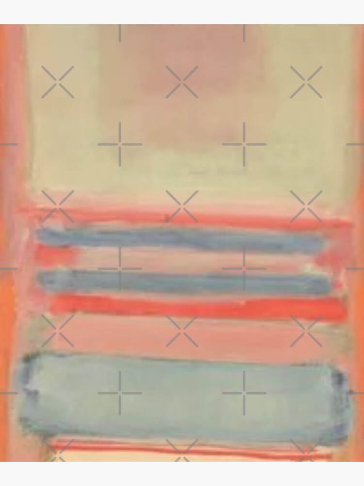 "Wallpaper by mark rothko famius painting " Sticker for Sale by Golido ...