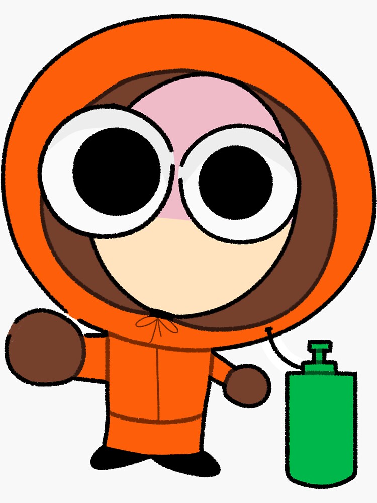 "" Balloon " South Park Kenny" Sticker for Sale by Stayyr | Redbubble