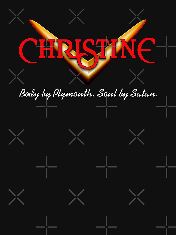 "CHRISTINE Badge" T-shirt for Sale by DCdesign | Redbubble | christine ...