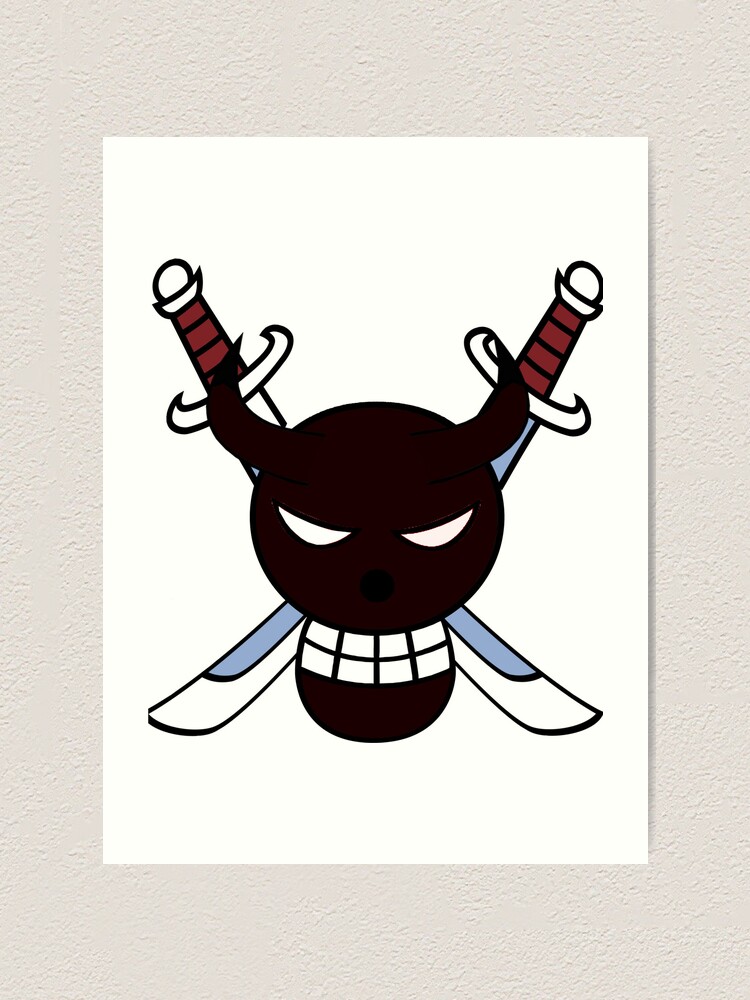 "Red Devil Pirates - Roblox Blox Piece Logo" Art Print for Sale by ...