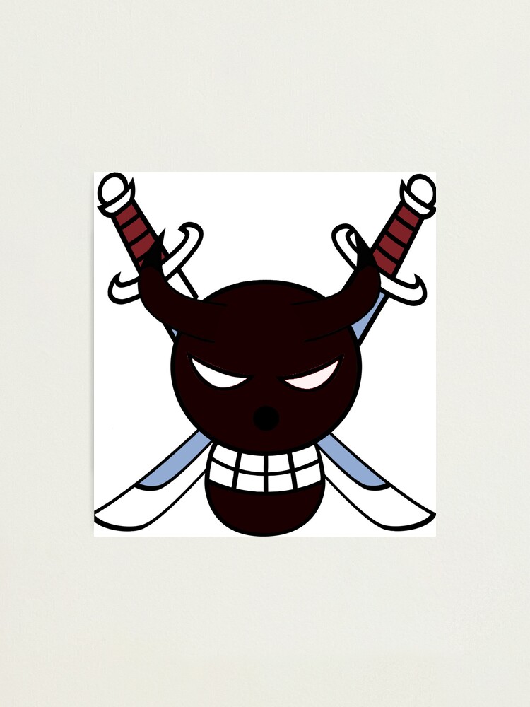 "Red Devil Pirates - Roblox Blox Piece Logo" Photographic Print for ...