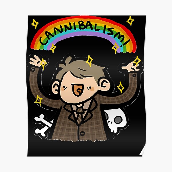 "~CANNIBALISM~" Poster for Sale by NathanALeather | Redbubble
