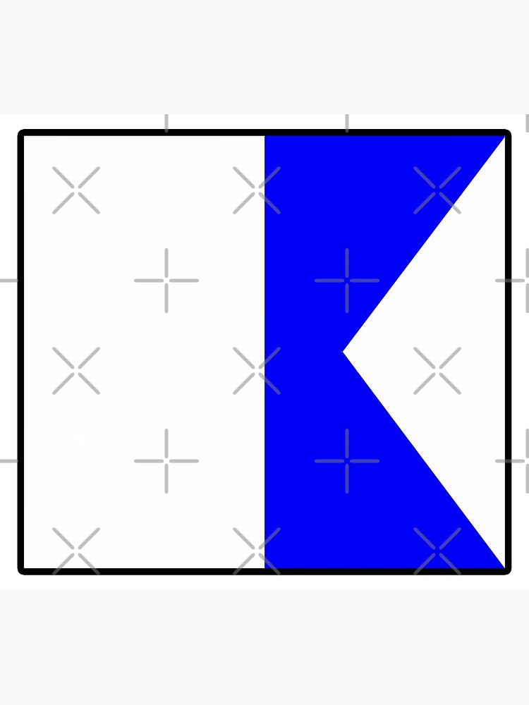 "Scuba diving alpha flag t-shirt design v2" Poster for Sale by MrPAdams ...