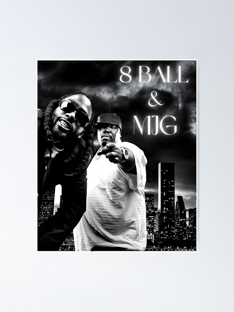 "8 BALL,MJG DESIGN" Poster for Sale by KathleHiggins | Redbubble