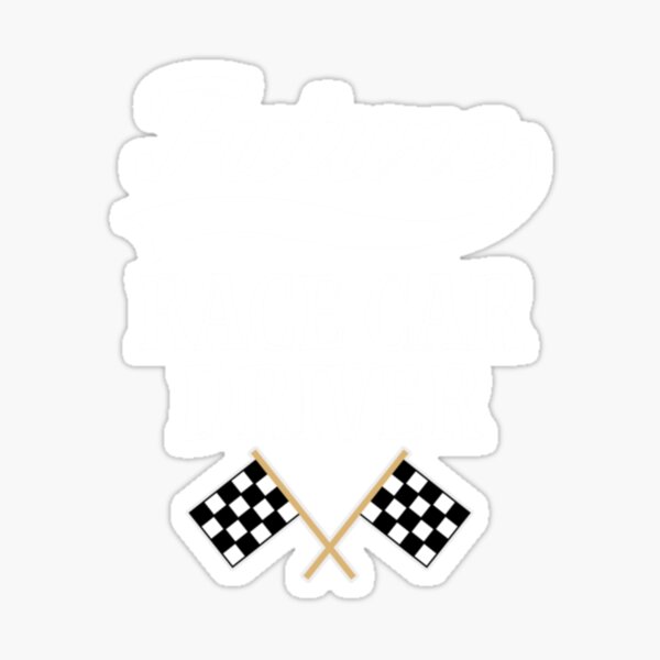 "Future Race Car Driver Racing" Sticker for Sale by MatthijsSteke | Redbubble