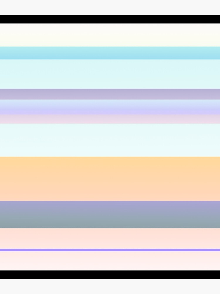 "Preppy color palette striped preppy colors striped" Poster for Sale by ...