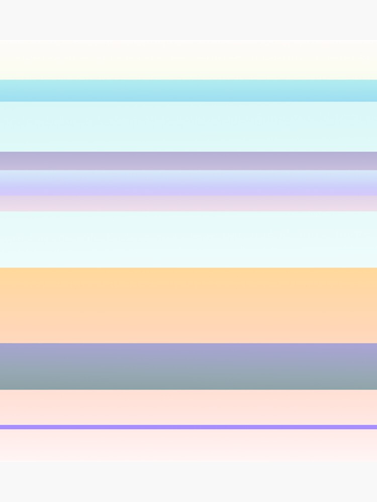 "Preppy color palette striped preppy colors striped" Sticker for Sale ...