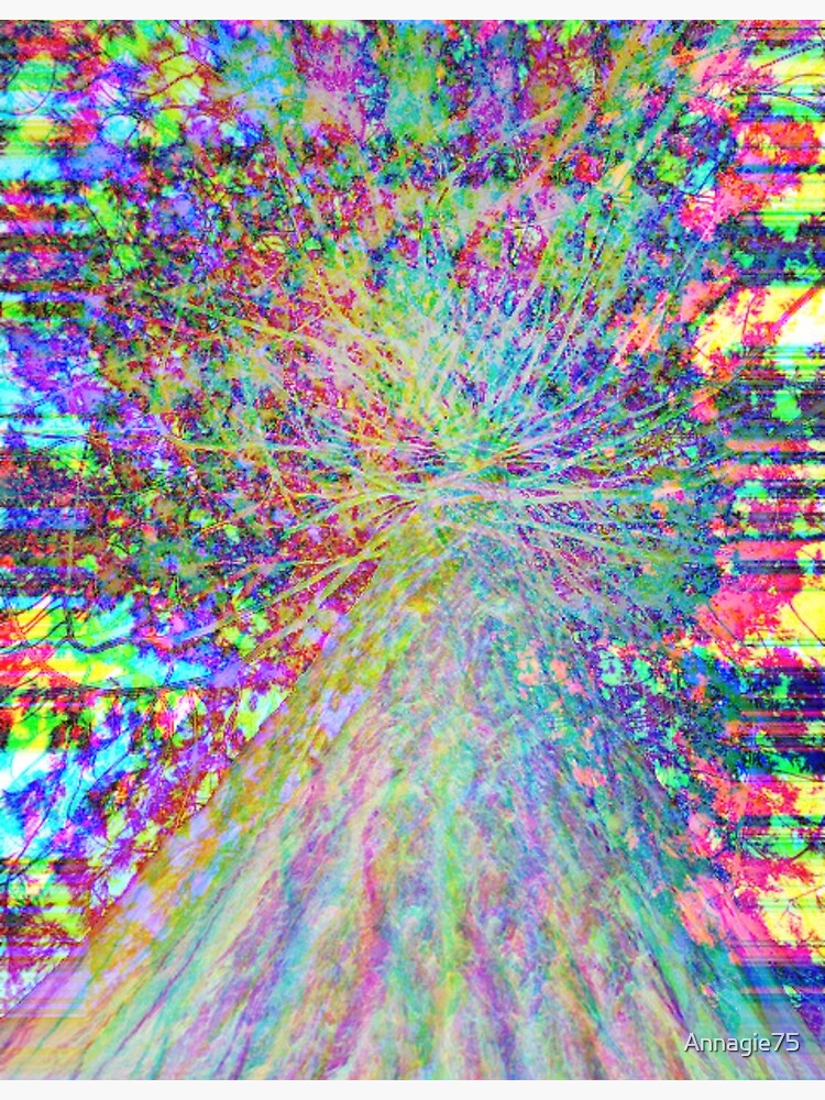 "Speaking with the Trippy Tree" Poster for Sale by Annagie75 | Redbubble