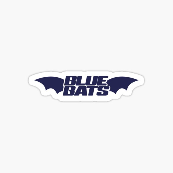 " MCC Blue Bats Team Sticker" Sticker for Sale by planetjuniper | Redbubble