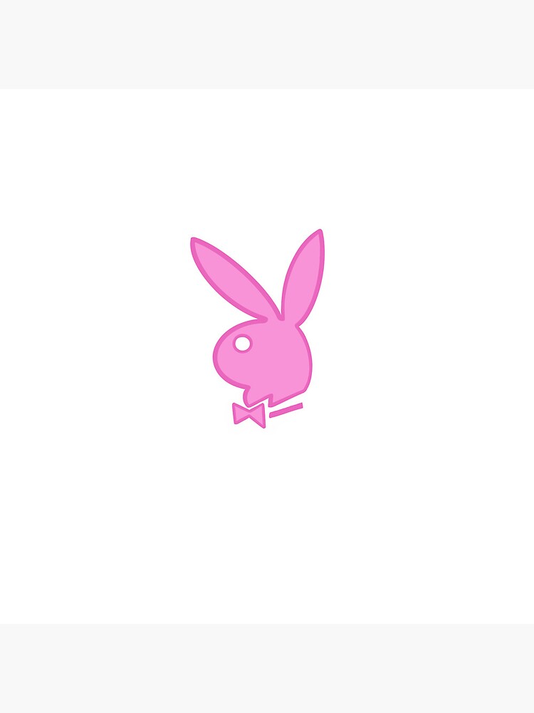 "Pink Playboy Bunny Logo " Art Print for Sale by iridescentarts | Redbubble