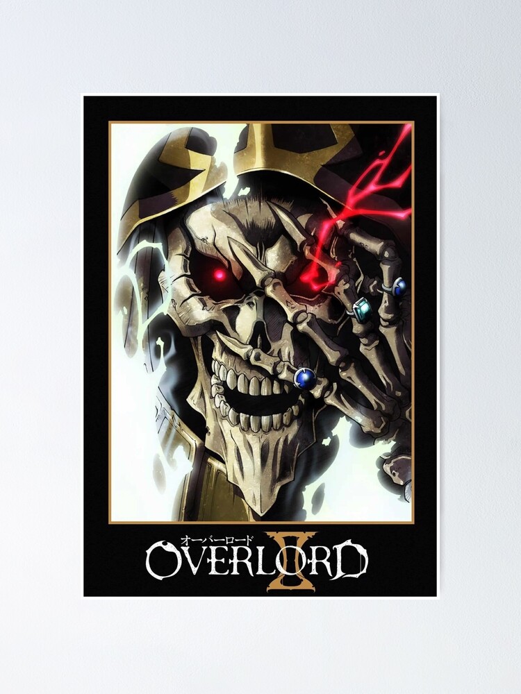 "overlord " Poster for Sale by kalicii | Redbubble