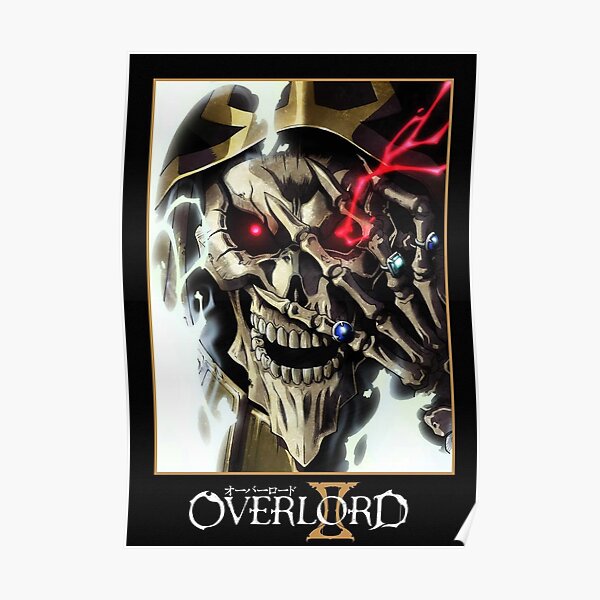 "overlord " Poster for Sale by kalicii | Redbubble