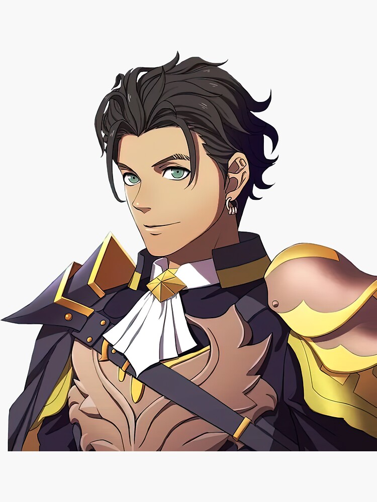 "Claude. Portrait Three Hopes - Fire Emblem Three Houses" Sticker for ...