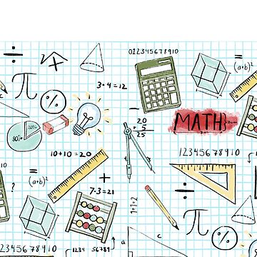 "Back to school math" Poster for Sale by Lillieoandco | Redbubble