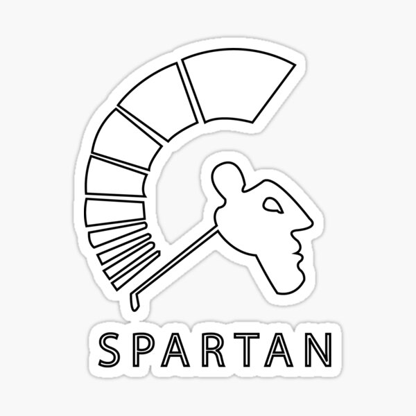 "SPARTAN GOLF" Sticker for Sale by Ahsandaryas2 | Redbubble