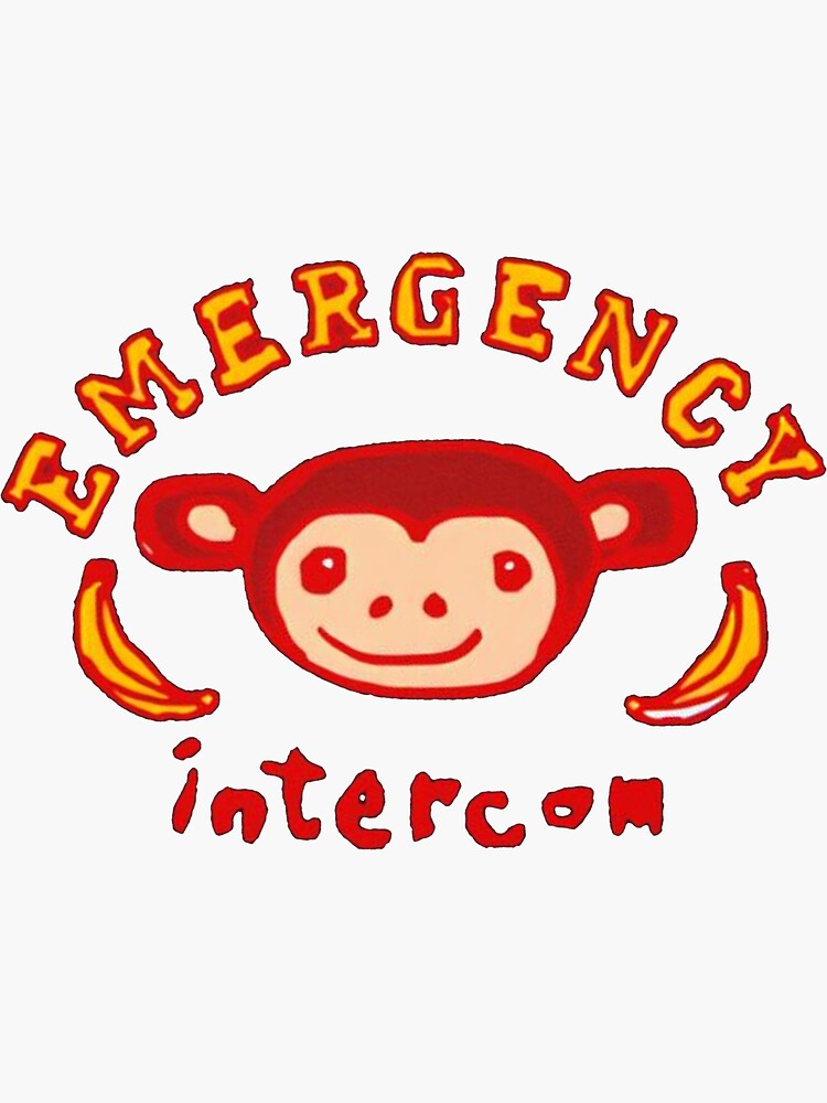 "Emergency Intercom - Drew philips" Sticker for Sale by EileenMalloy ...