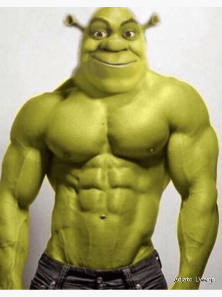 "Sexy shrek " Art Board Print for Sale by Adjato Design | Redbubble